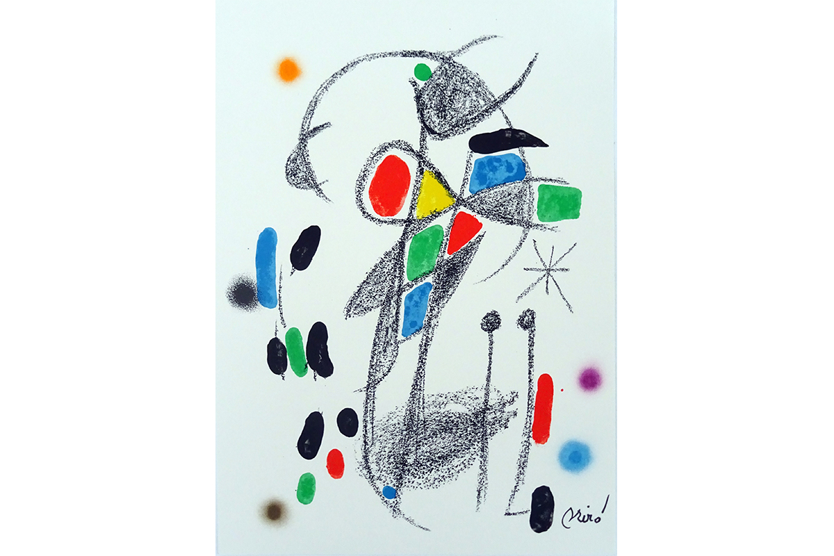 Lot 41 – Joan Miro – WHITE HAT EVENTS